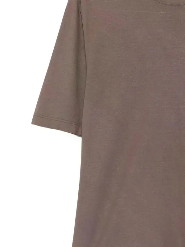 GRAN SASSO Crew-neck T-shirt - Brown