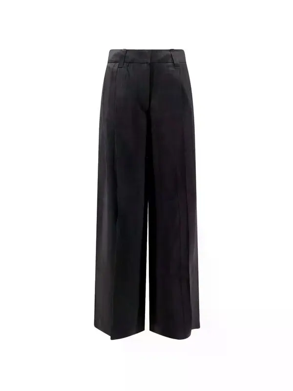 TONYWACK Wide-leg Pleated Trousers