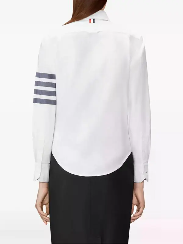 Thom Browne 4-bar Stripe Oxford Shirt