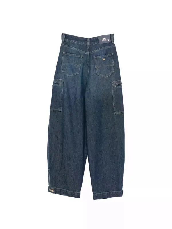 Emporio Armani Pocket Pleated Jeans