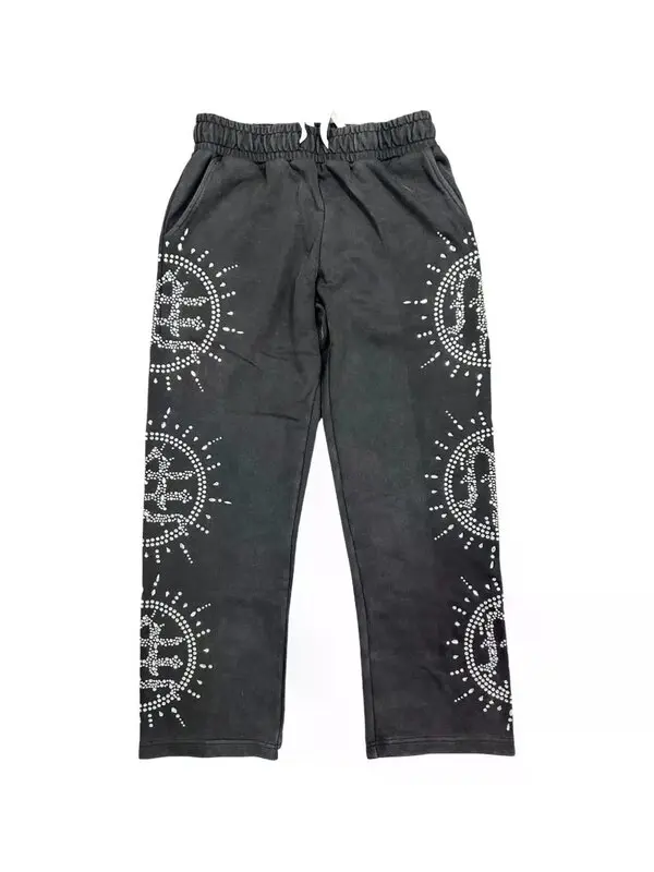 MIXED EMOTION Eclipse Rhinestone-embellished Track Pants