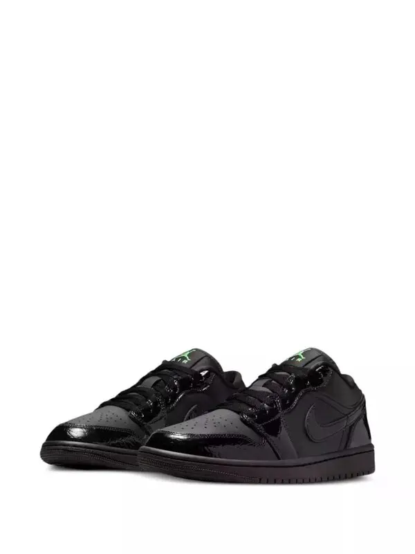 JORDAN 1 Low "croc Effect" Sneakers - Black
