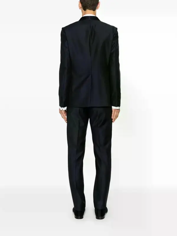 Tagliatore Satin-lapel Single-breasted Suit