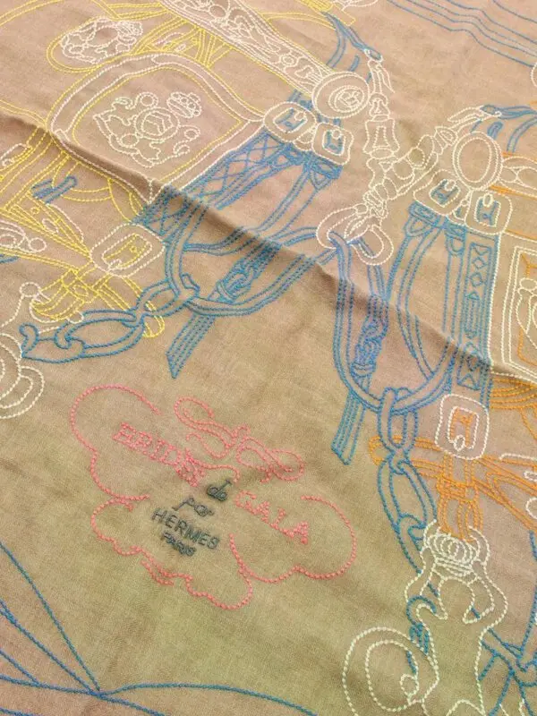 Hermès 2010s Brides De Gala Scarf