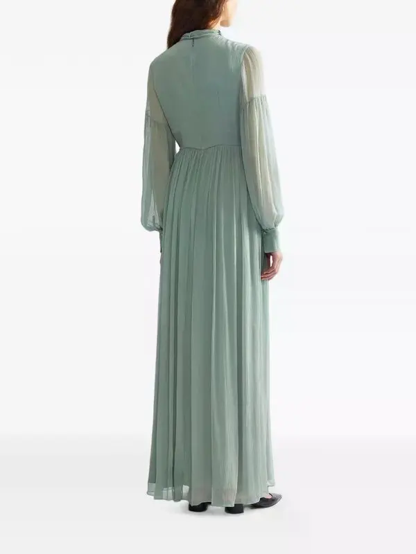 Erdem Embellished Silk Maxi Dress