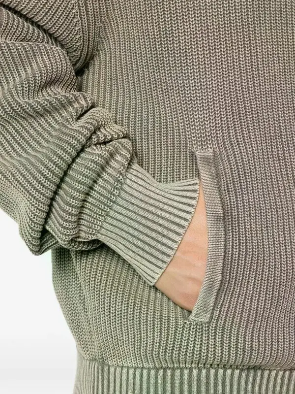 WON HUNDRED Bradley Zip-up Cardigan - Neutrals
