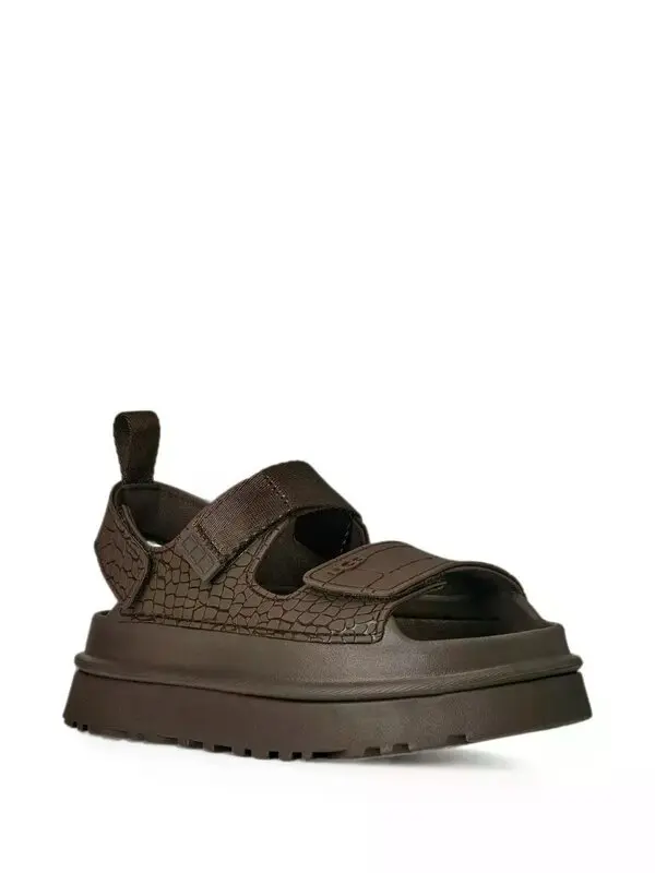 UGG Goldenglow Embossed Sandals