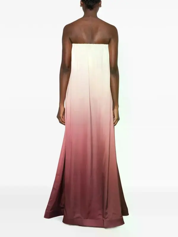 L'IDEE Costiera Ombré Maxi Dress - Neutrals