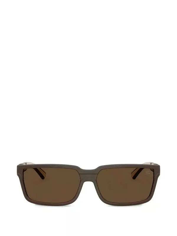 Burberry Rectangle-frame Sunglasses - Brown