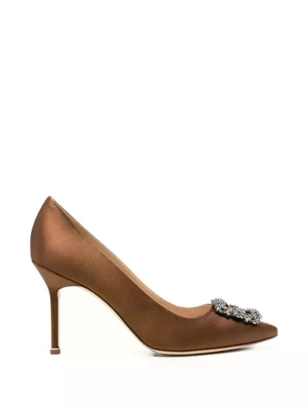 Manolo Blahnik Hangisi Heeled Pumps