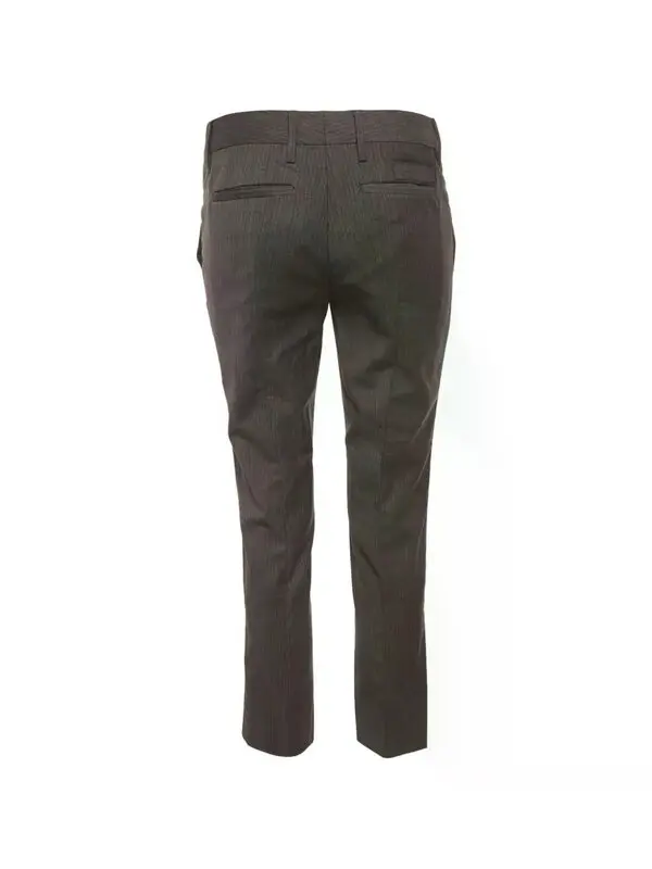 Prada Cotton Pinstripe Tailored Trousers