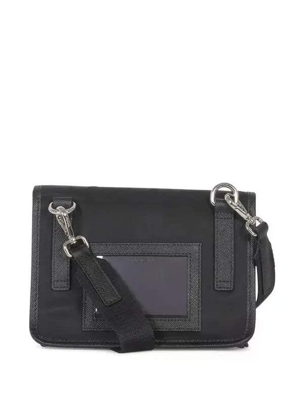 Prada Re-nylon Saffiano Leather Shoulder Bag