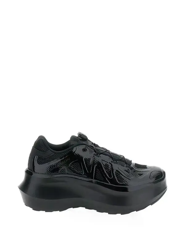 Comme Des Garçons X Salomon Xt-whisper Void Platform Sneakers - Black