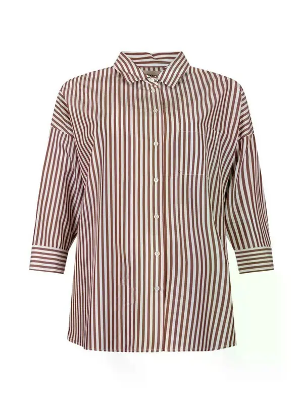 Max Mara Striped Cotton Shirt