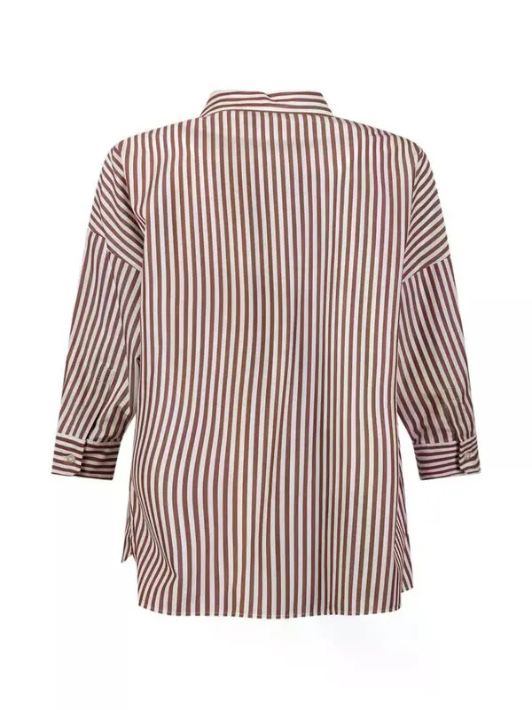Max Mara Striped Cotton Shirt