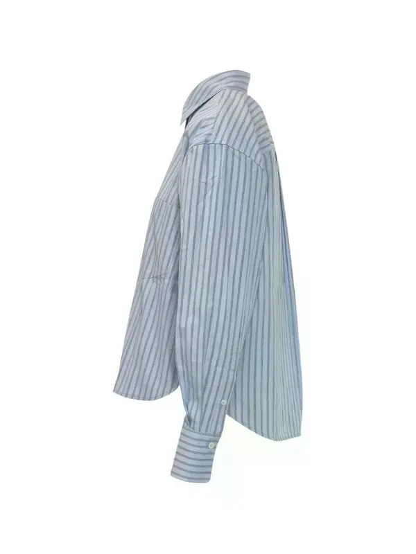 Victoria Beckham Ellys Striped Cotton Shirt