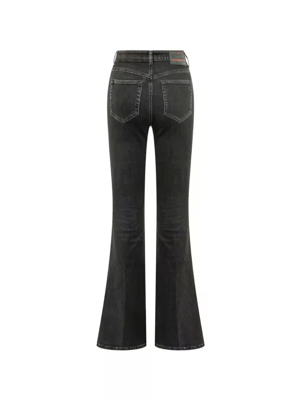 DIESEL® 1973 D-partt High-waisted Bootcut Jeans - Black