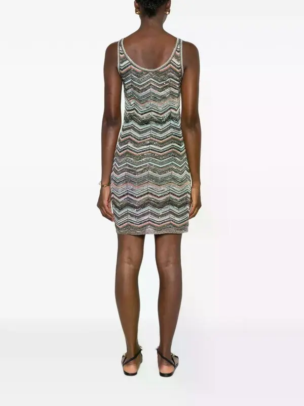 Missoni Zigzag Knit Mini Dress