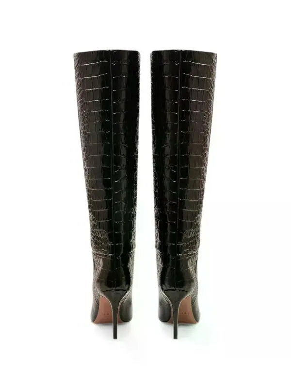 Paris Texas Pointed Toe Stiletto Heel Knee-high Boots