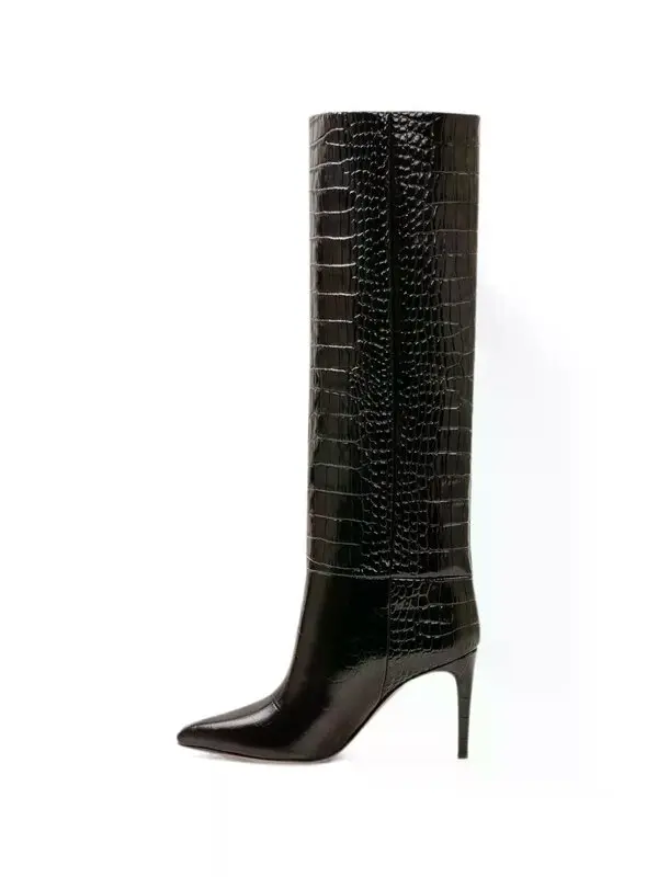 Paris Texas Pointed Toe Stiletto Heel Knee-high Boots