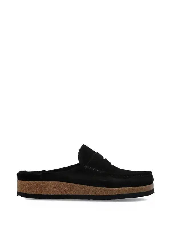 BIRKENSTOCK Naples Shearling-lined Leather Shoes