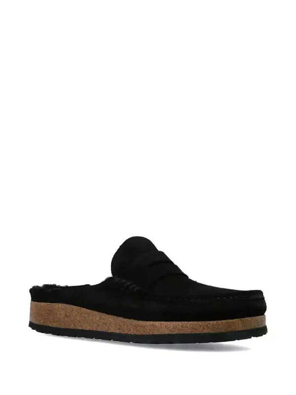 BIRKENSTOCK Naples Shearling-lined Leather Shoes