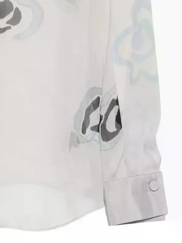 Emporio Armani Printed Silk Blouse