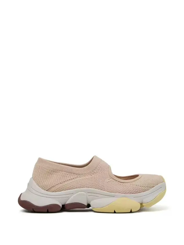 Camper Karst Knitted Cut-out Slip-on Sneakers