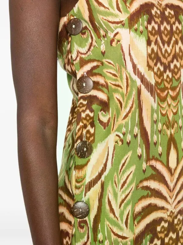 Farm Rio One-shoulder Mini Dress