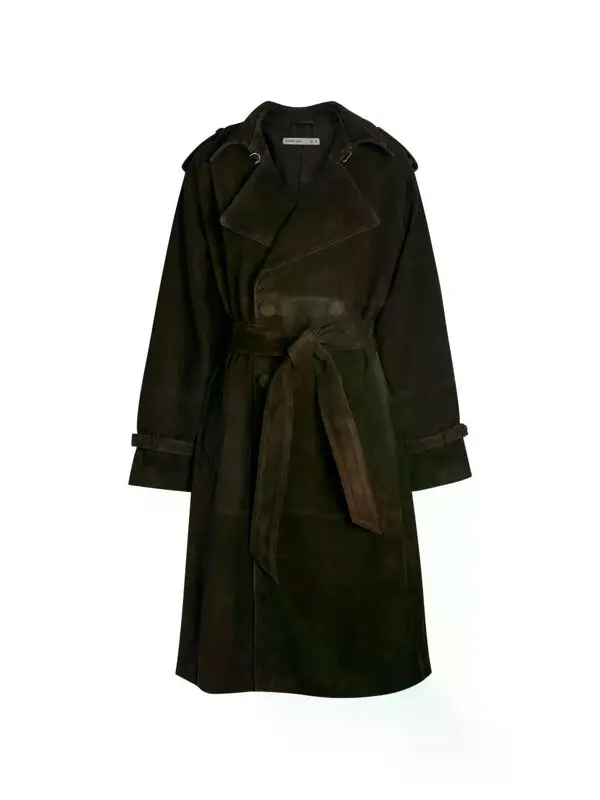 AARON ESH Belted Double-breasted Coat