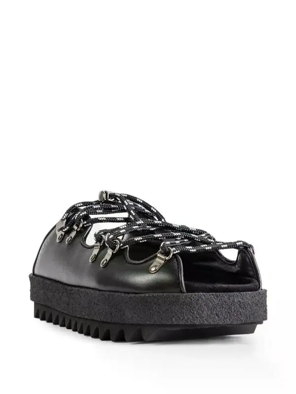 Sacai Platform Mules