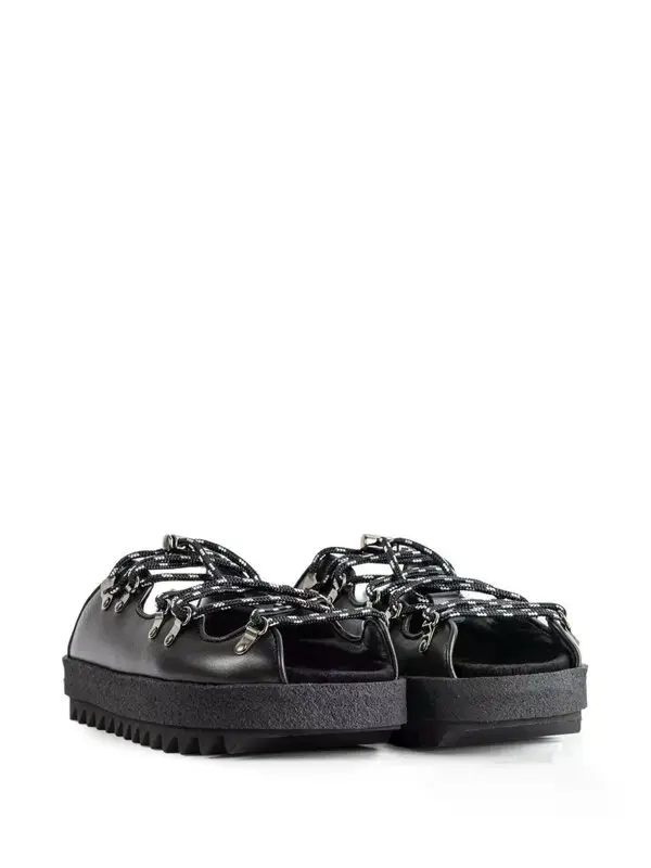 Sacai Platform Mules