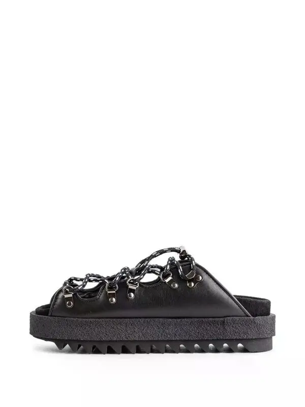 Sacai Platform Mules