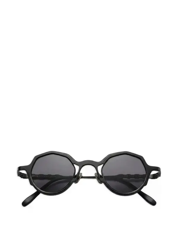 CAPOTE Geometric Frame Sunglasses