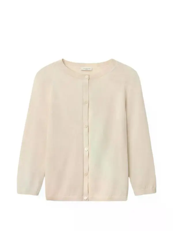 Lafayette 148 New York Cropped Button-front Cardigan