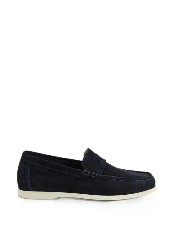 Manebí Suede Penny Loafers