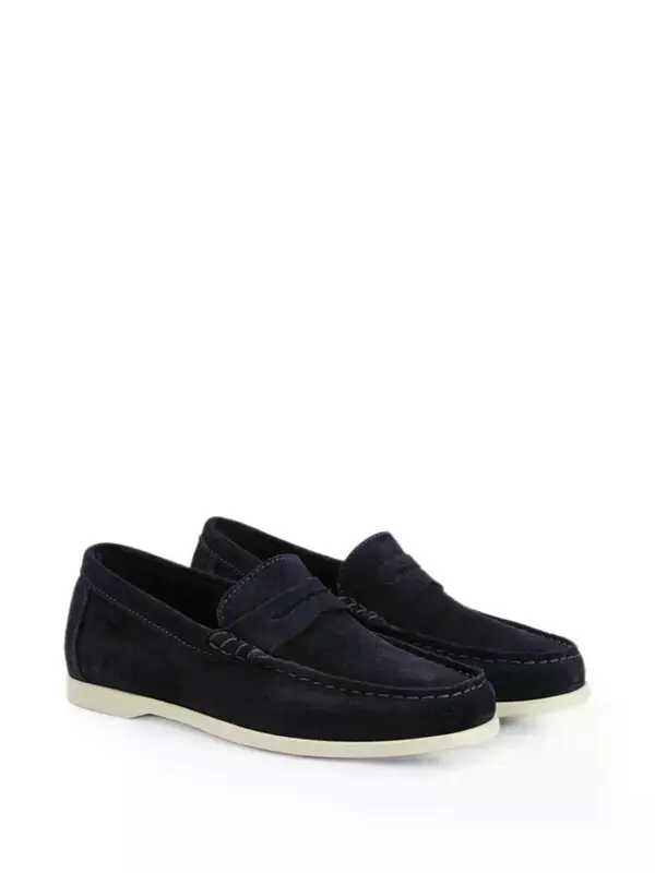 Manebí Suede Penny Loafers