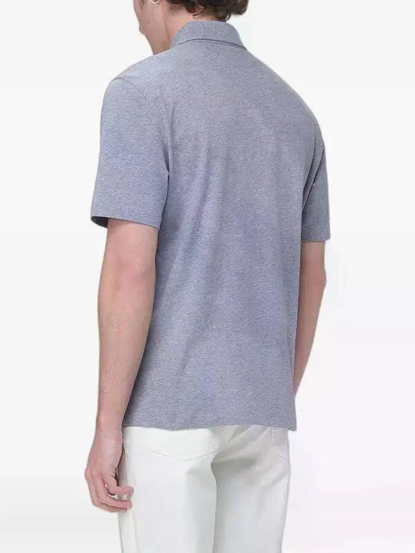 Brunello Cucinelli Short-sleeve Cotton Polo Shirt