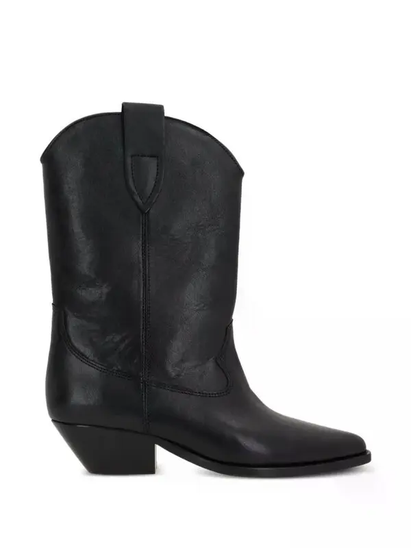 Isabel Marant Étoile Pointed-toe Leather Ankle Boots