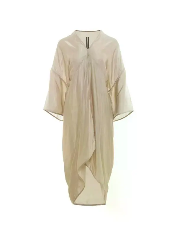 Rick Owens Draped V-neck Dress
