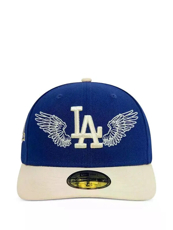 New Era Los Angeles Dodgers Mlb Team Winged Cap - Blue