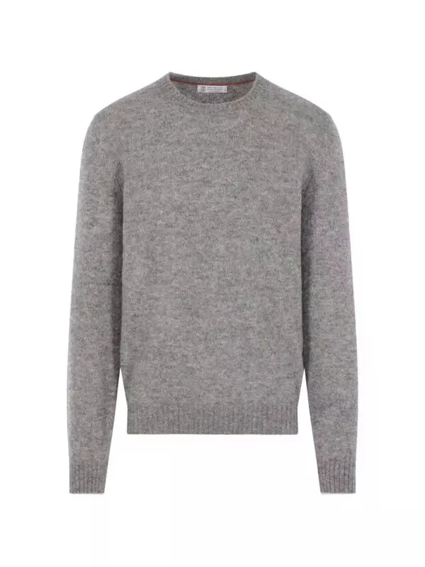 Brunello Cucinelli Crew Neck Knitted Sweater
