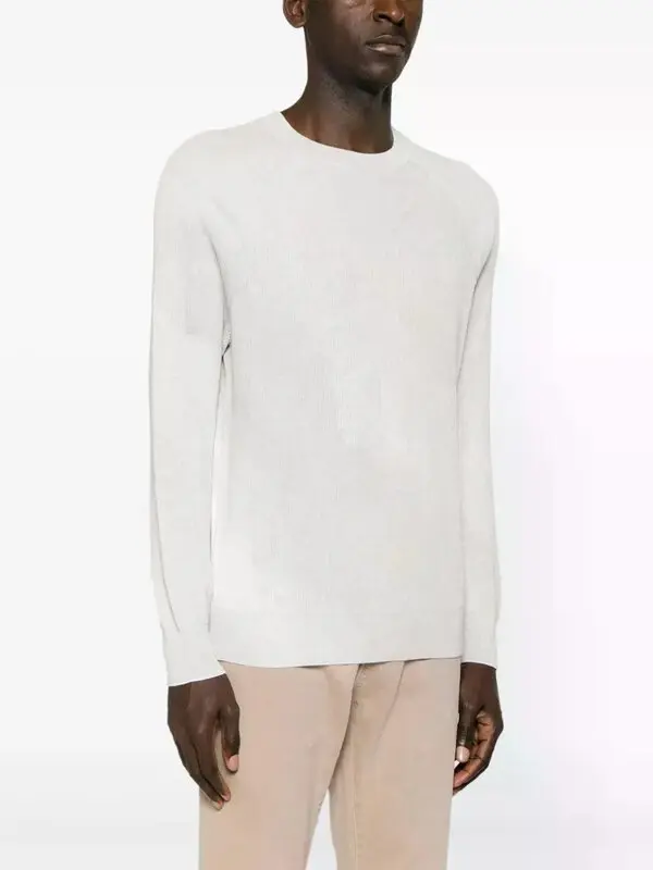 Brunello Cucinelli Ribbed-knit Cotton Jumper