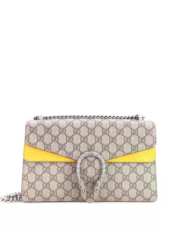 Gucci Dionysus Gg Coated Canvas Small Shoulder Bag - Brown
