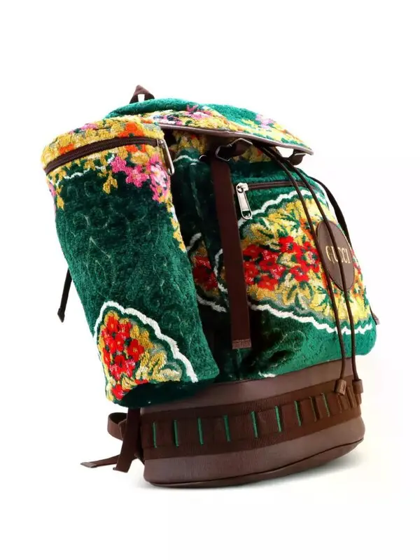 Gucci Velvet Jacquard Backpack