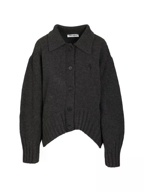 Attico Logo-embroidered Cardigan