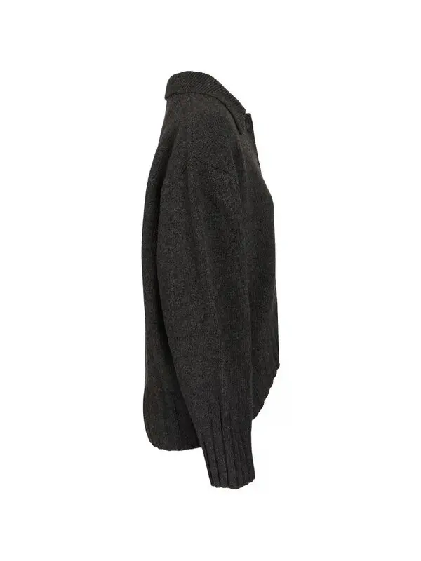 Attico Logo-embroidered Cardigan