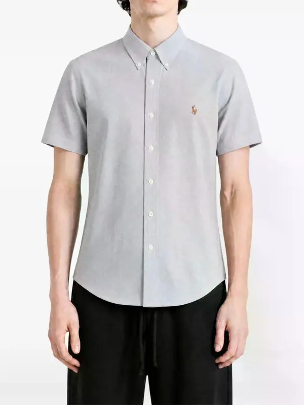 Polo Ralph Lauren Embroidered-logo Button-down Shirt