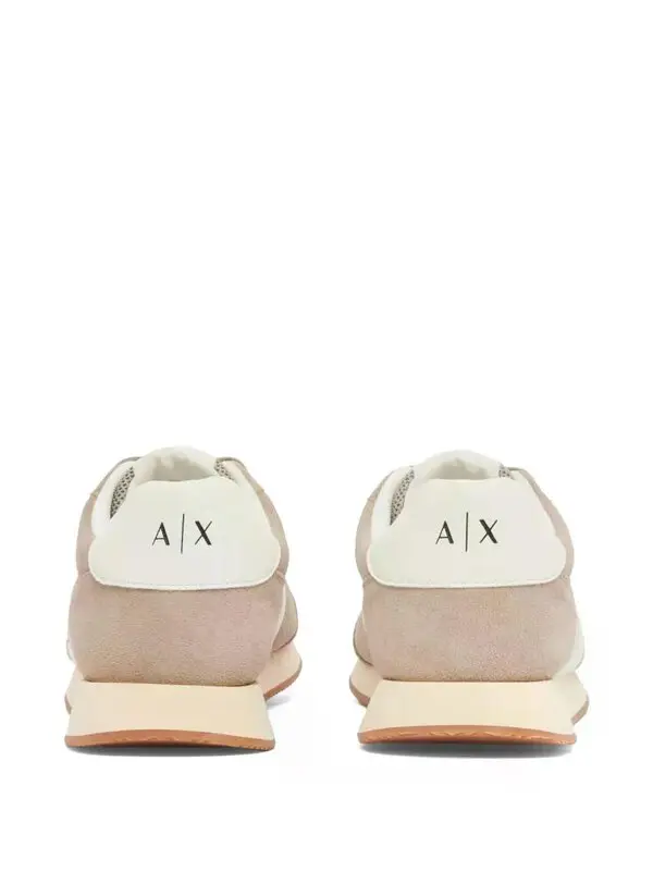 Armani Exchange Panelled Logo Sneakers