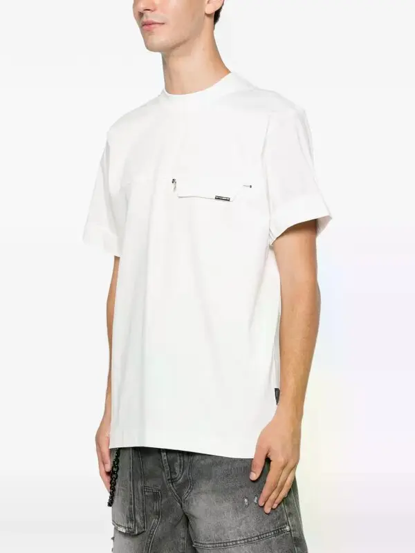 YES LONDON Zip-pocket T-shirt